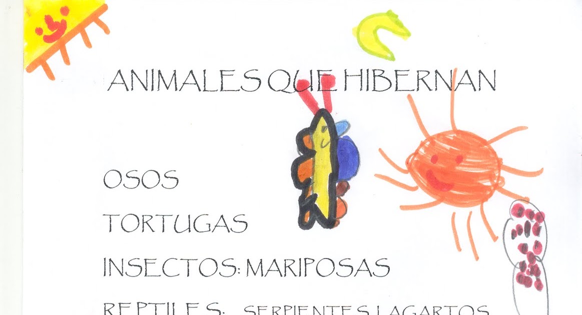 MI LIBRO AZUL: ANIMALES QUE HIBERNAN