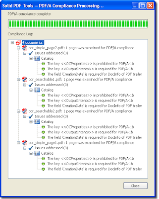 Solid Documents Blog: Converting PDF Documents into Archivable PDF/A