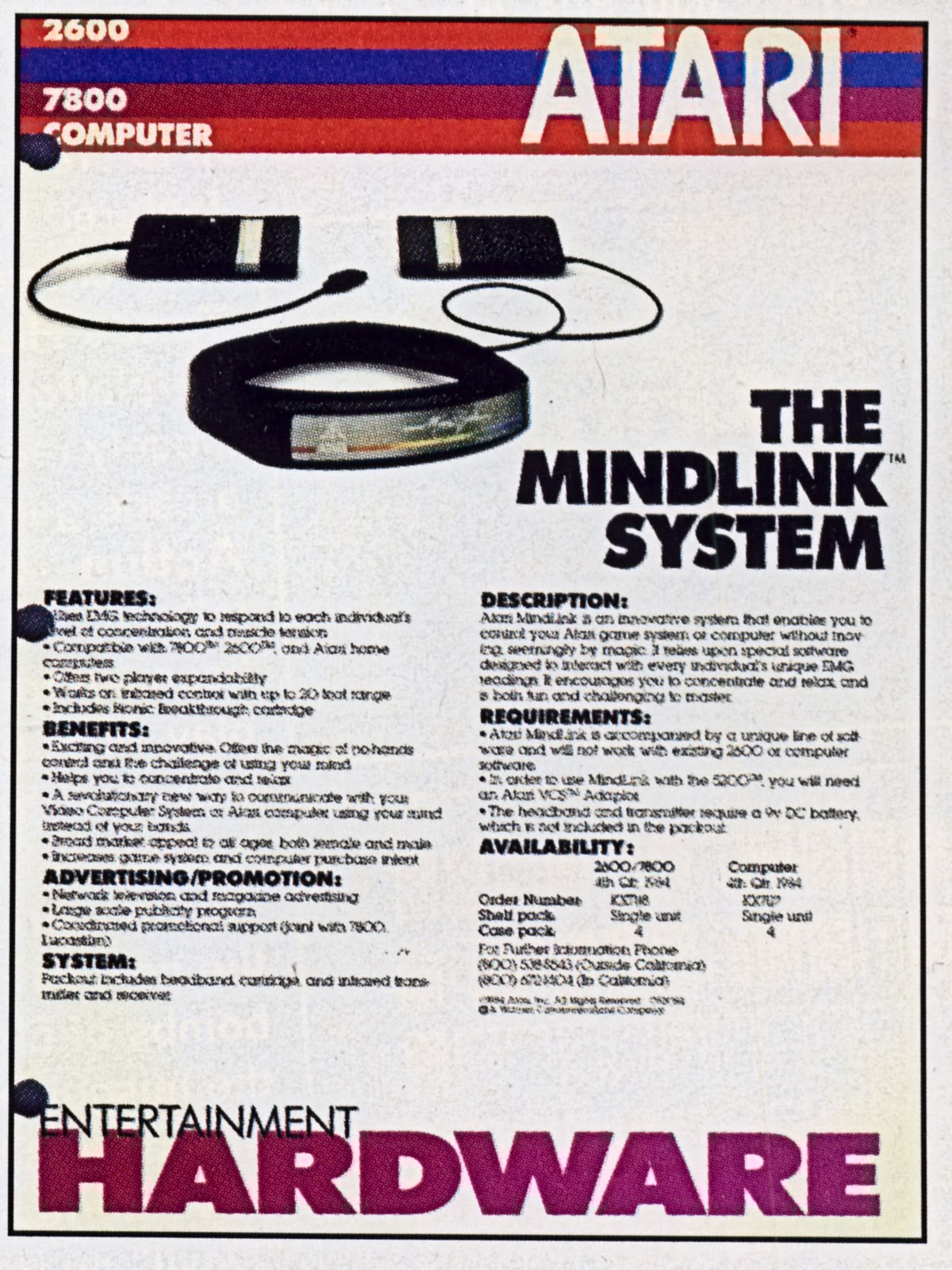 Gaming After 40: Mindlink With Your Atari!