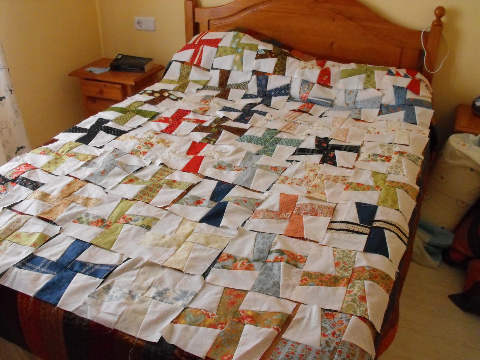 Material para colcha de patchwork - Imagui