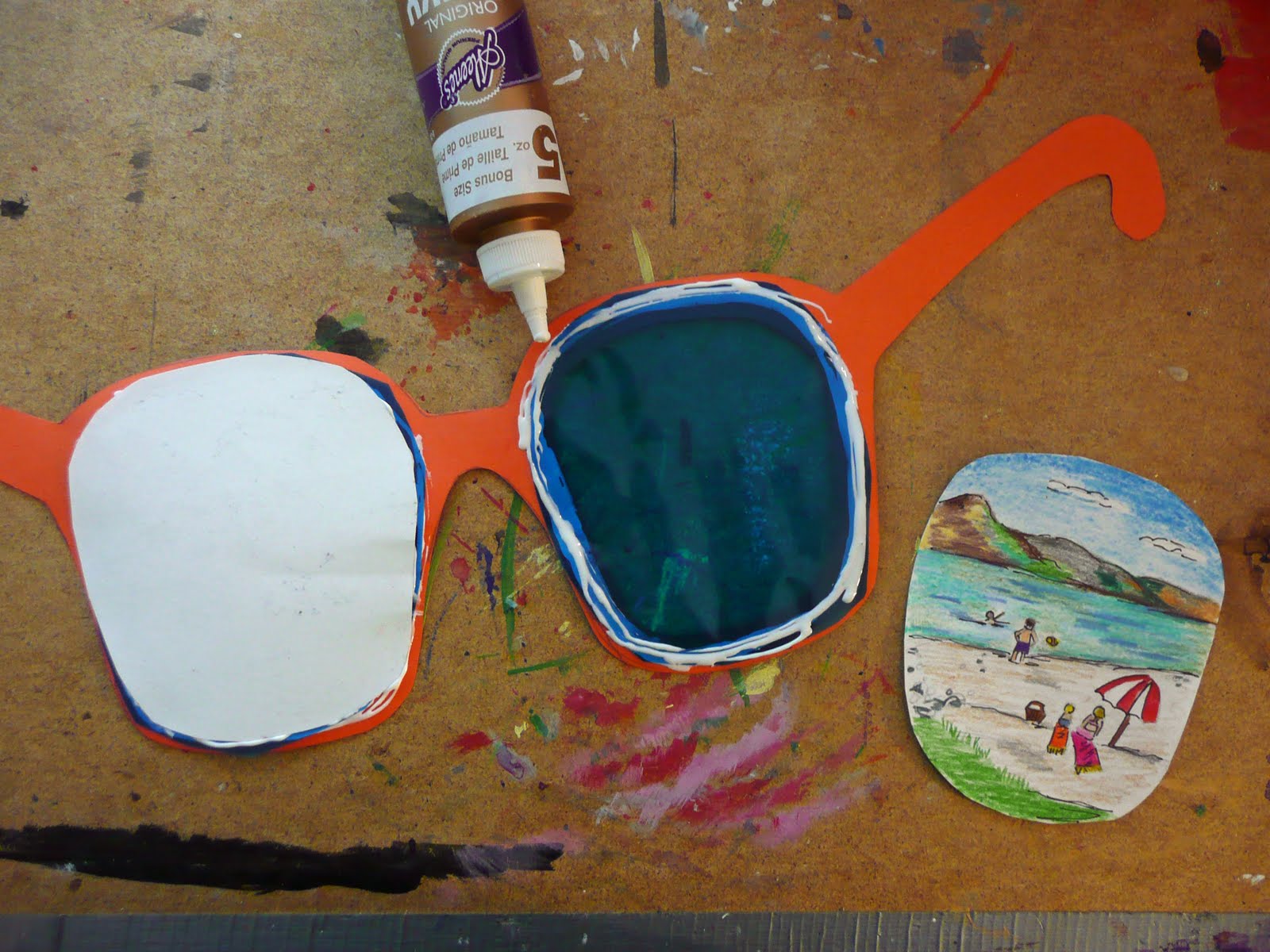 that artist woman: Sunglasses Art Project