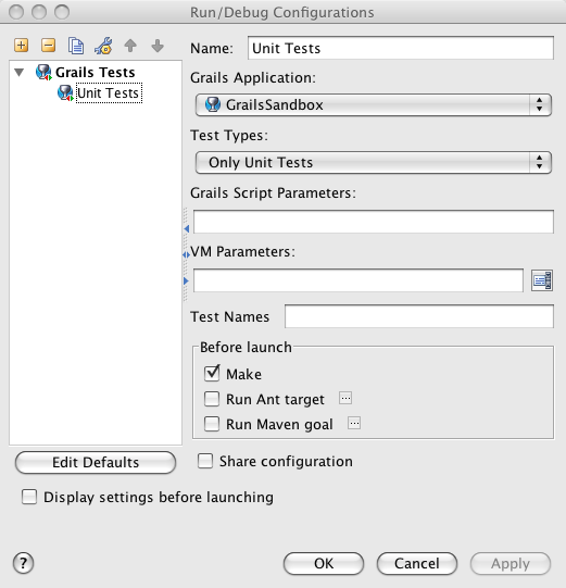 Code Shark: Running Grails unit tests in Intellij IDEA Code Shark: Running Grails unit tests in Intellij IDEA