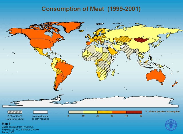 Fanatic Cook: Global Food Consumption - Maps