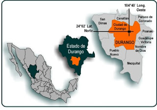 CONOCE DURANGO: UBICACION DE DURANGO