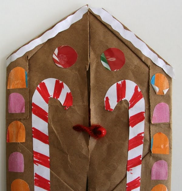 susangaylord.com: Gingerbread House Accordion Book