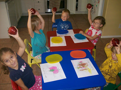 Fun at Preschool: The Star In The Apple