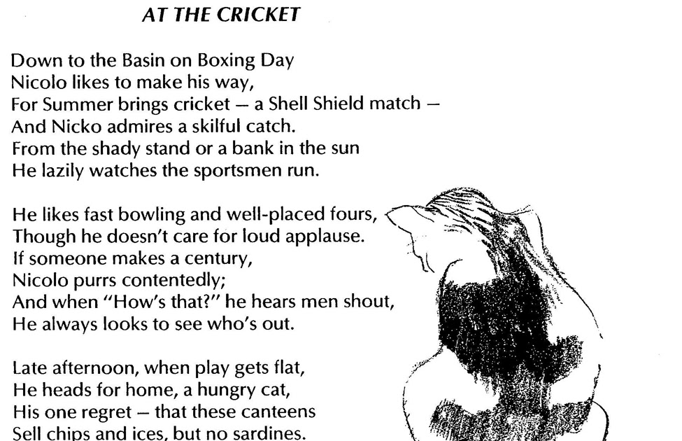 Tingling Catch: Noeline Gannaway's NZ cricket poem