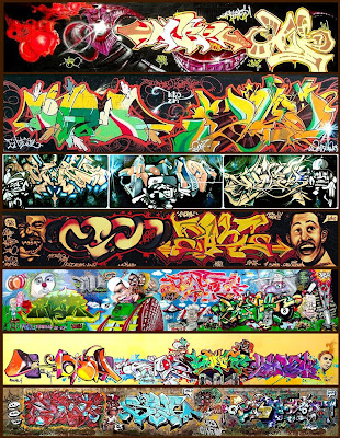 Graffitis a lapiz 3D - Imagui