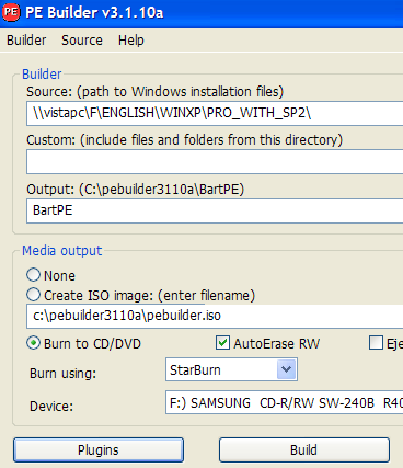 Bartpe windows xp getdataback