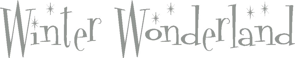 WordsWherever Vinyl Lettering: Winter Wonderland