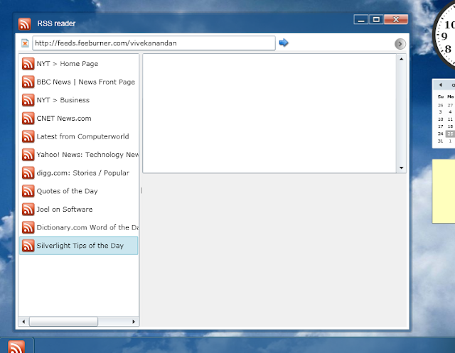 Vivekanandan Manokaran - The Weblog of a Software Engineer: Silve OS - The Silverlight Operating ...