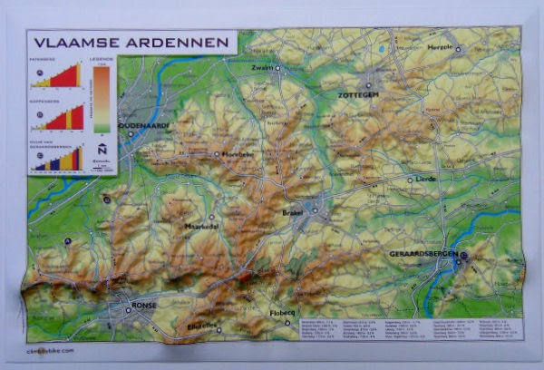 Vlaamse Ardennen Kaart Belgi - Vogels