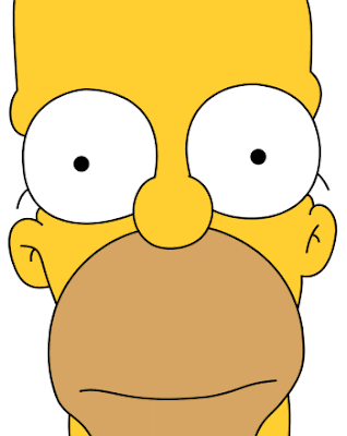 Para dibujar la cara de bart simpson - Imagui