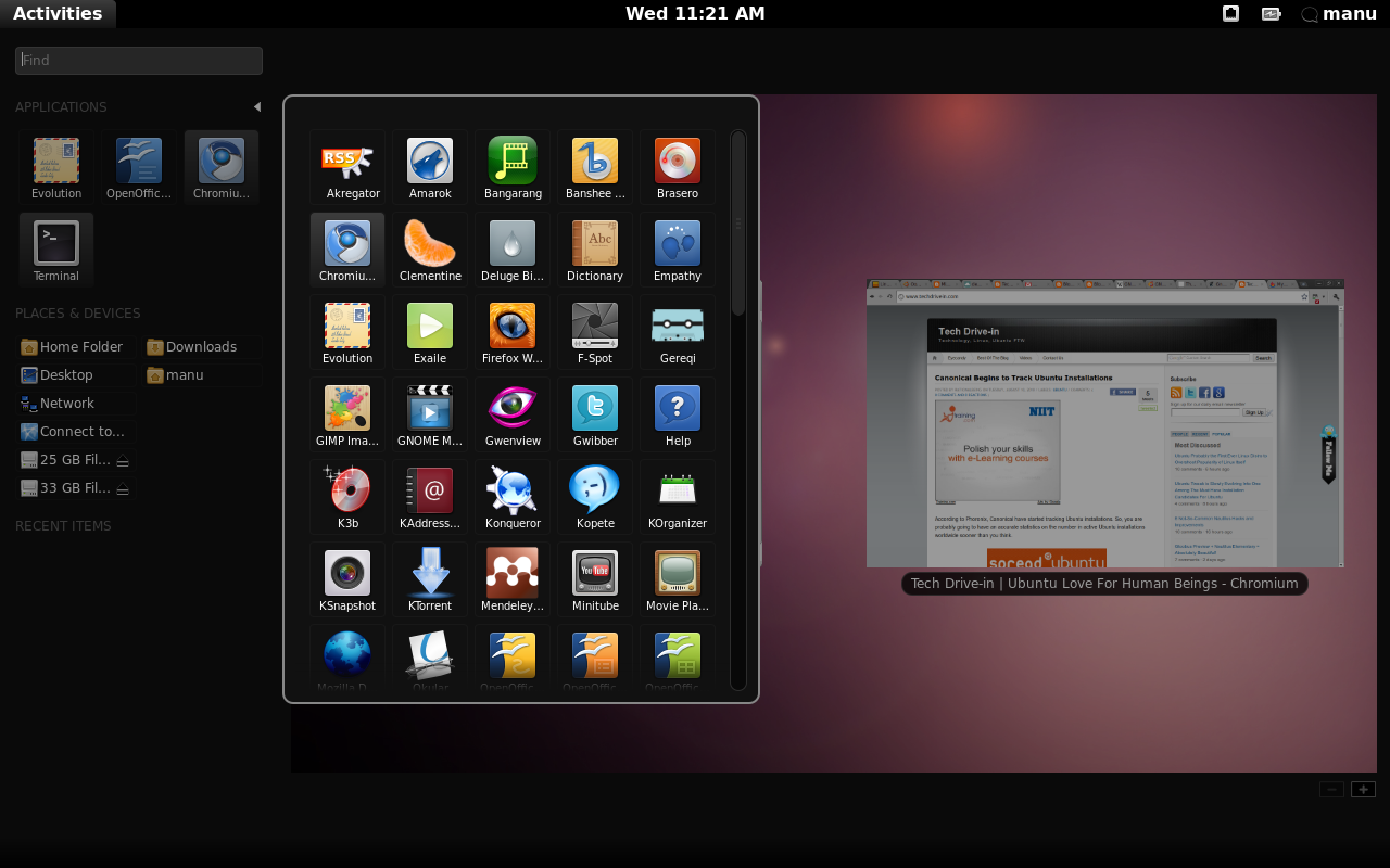 GNOME Shell Is Evolving Quite Beautifully gnome-shell-is-evolving-quite-beautifully