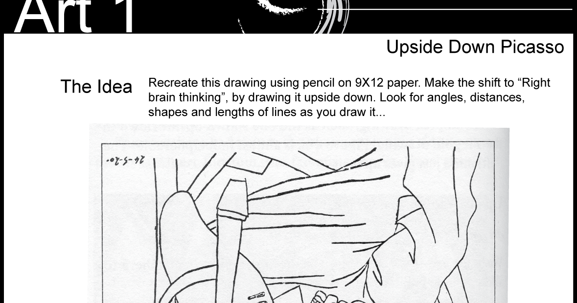 THE OTHER ART ONE: UPSIDE DOWN PICASSO