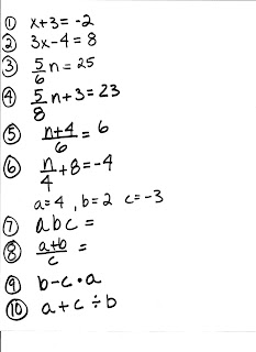 Apache Math: Algebra 2 Chapter 1 Practice Test