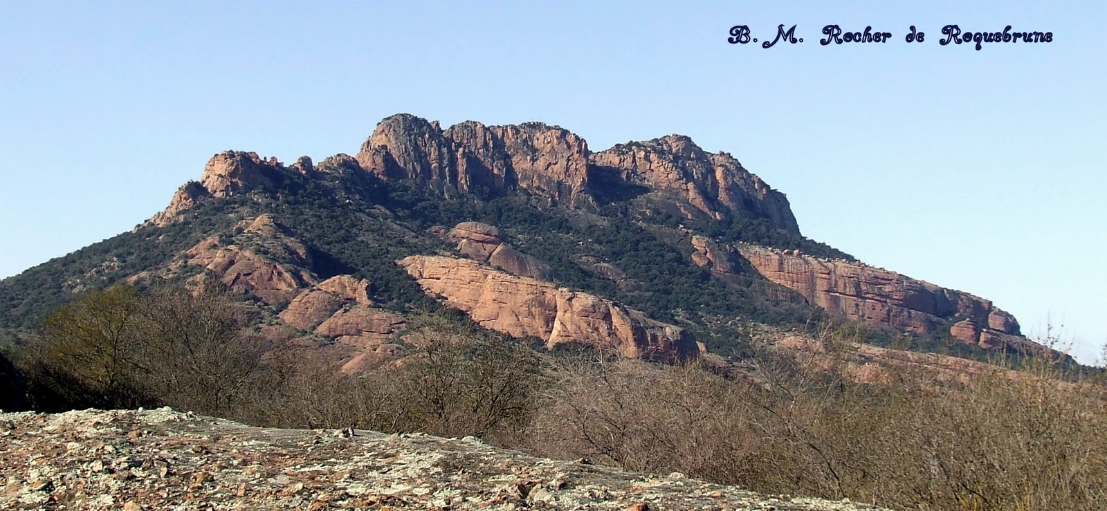DECOUVERTE: Le rocher de Roquebrune