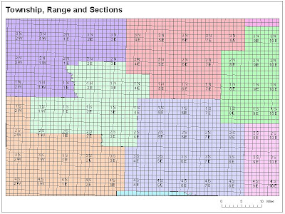 KMulet Map Catalog: PLSS Map