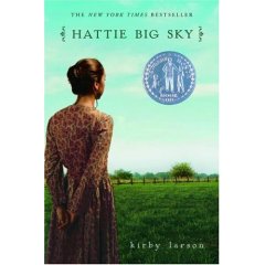 Reading Log: Hattie Big Sky by Kirby Larson