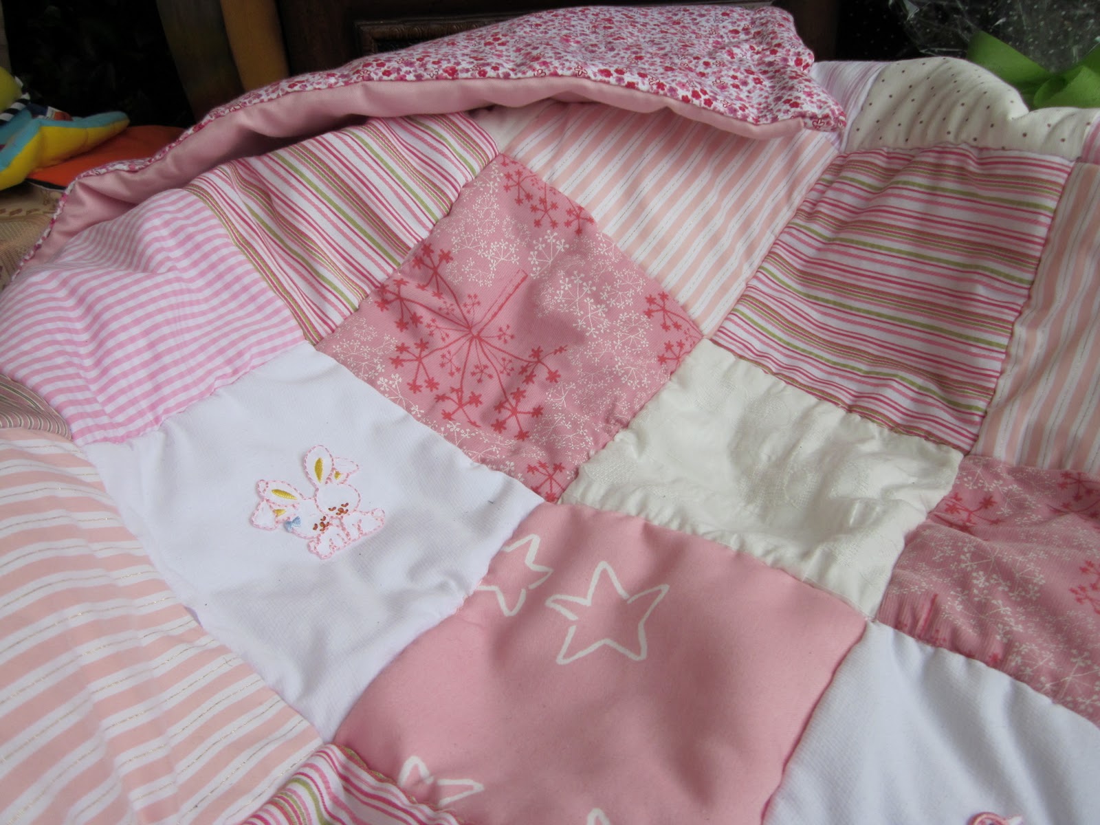 Colchas de patchwork para cunas - Imagui