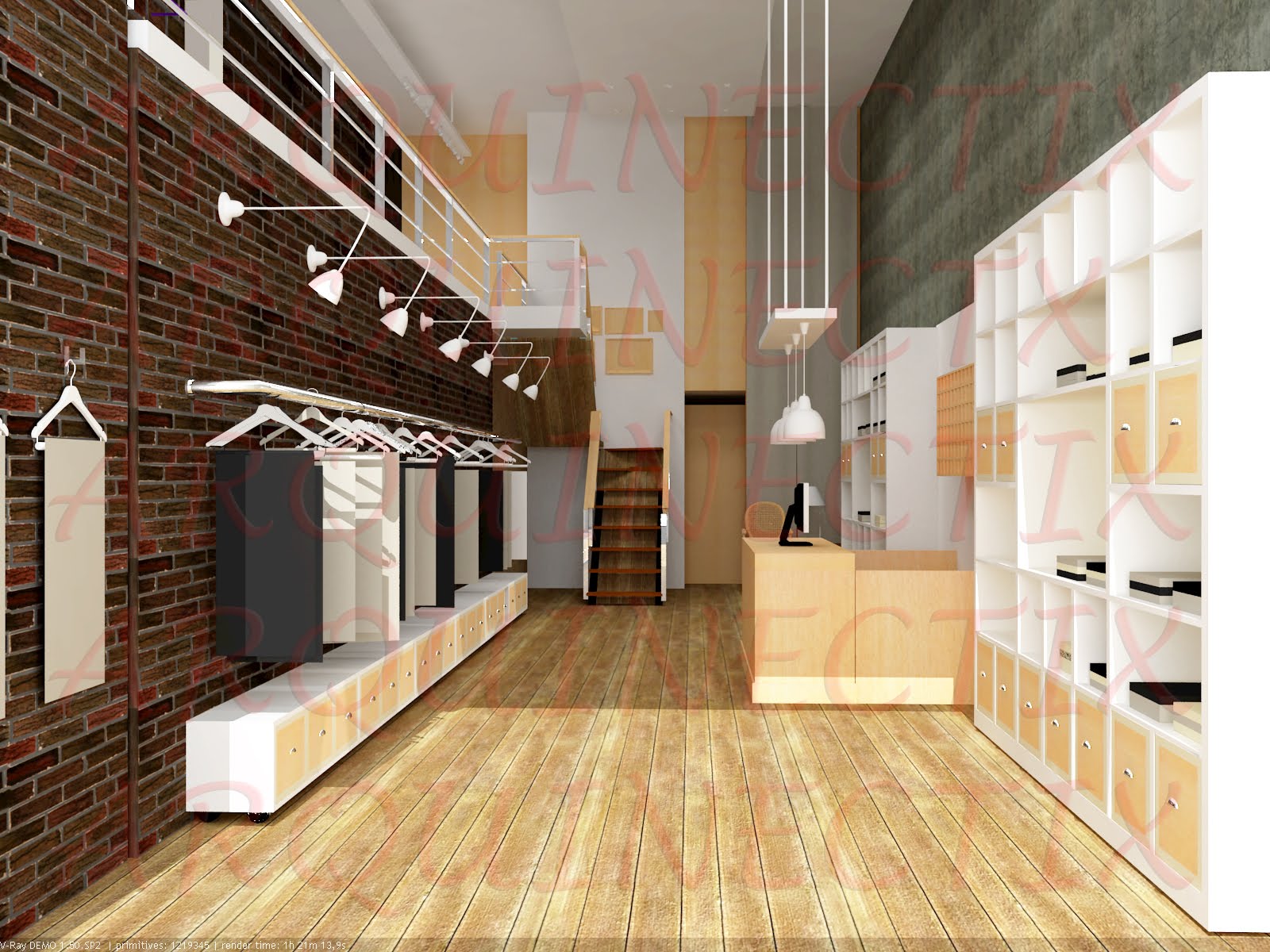 arquinectix: nuevo render terminado, un local comercial de ropa arquinectix: nuevo render terminado, un local comercial de ropa