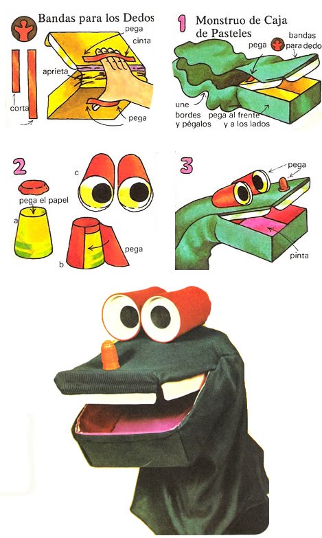 Pasos para aser un titere - Imagui