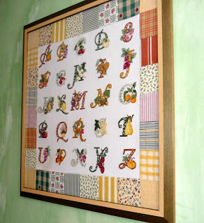 Abecedario en patchwork - Imagui