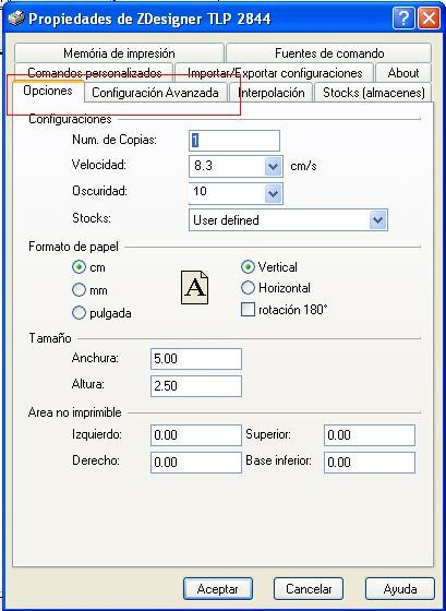 IT BlogeaMOS: Configuración de impresora zebra IT BlogeaMOS: Configuración de impresora zebra