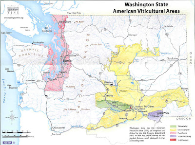 5 Regions Of Washington State Map - Map
