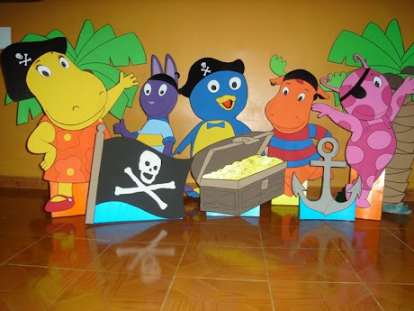 Backyardigans en foami - Imagui