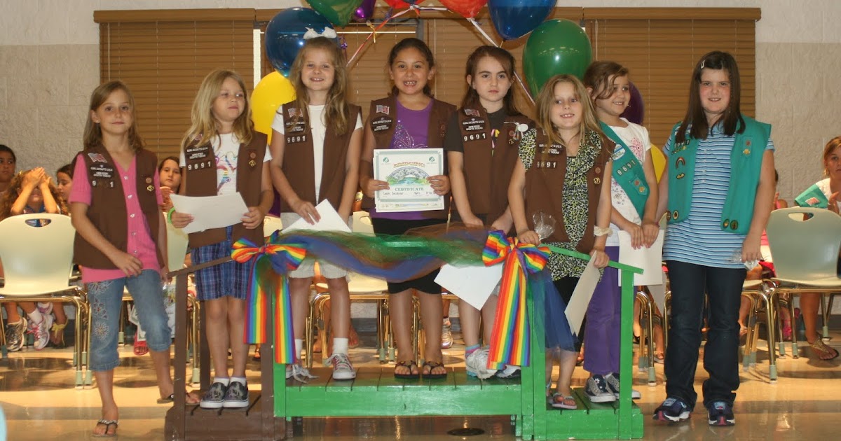Girl Scouts ~Troop 9691: Bridging Ceremony