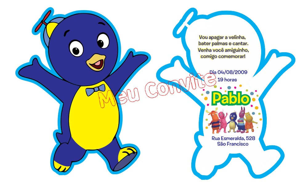 Pablo de los Backyardigans - Imagui