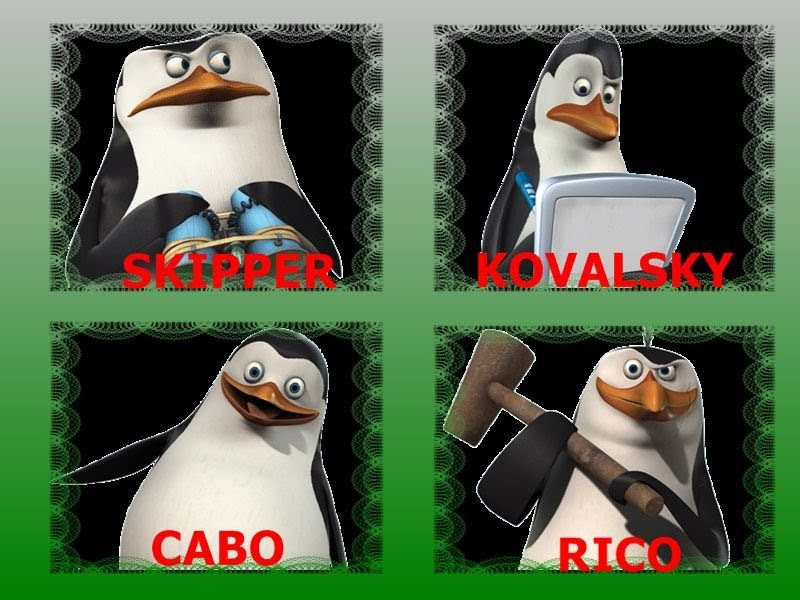 los pinguinos de madagascar: PERSONAJES DE LA SERIE