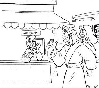 Jesus Calls Levi Coloring Page Coloring Pages