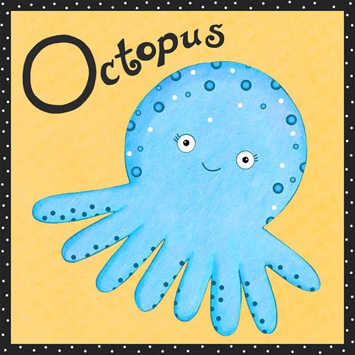 FICHAS PARA EL APRENDIZAJE DEL IDIOMA INGLÉS - OCTOPUS (PULPO) : FICHAS ...