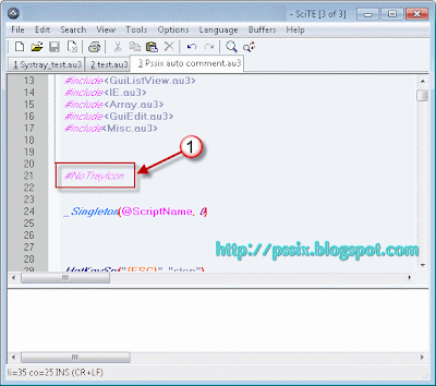 คำสั่งทั่วไปที่มักใช้ในสคริปต์ AutoIt - PSsix ที่ใดมีปัญหา ที่นั่นมีคำตอบ