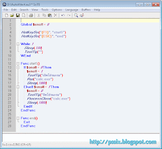 ใช้ AutoIt สร้าง HotKey ปุ่มเดียว ปิดเปิดโปรแกรมได้ดั่งใจ :2 - PSsix ที่ใดมีปัญหา ที่นั่นมีคำตอบ