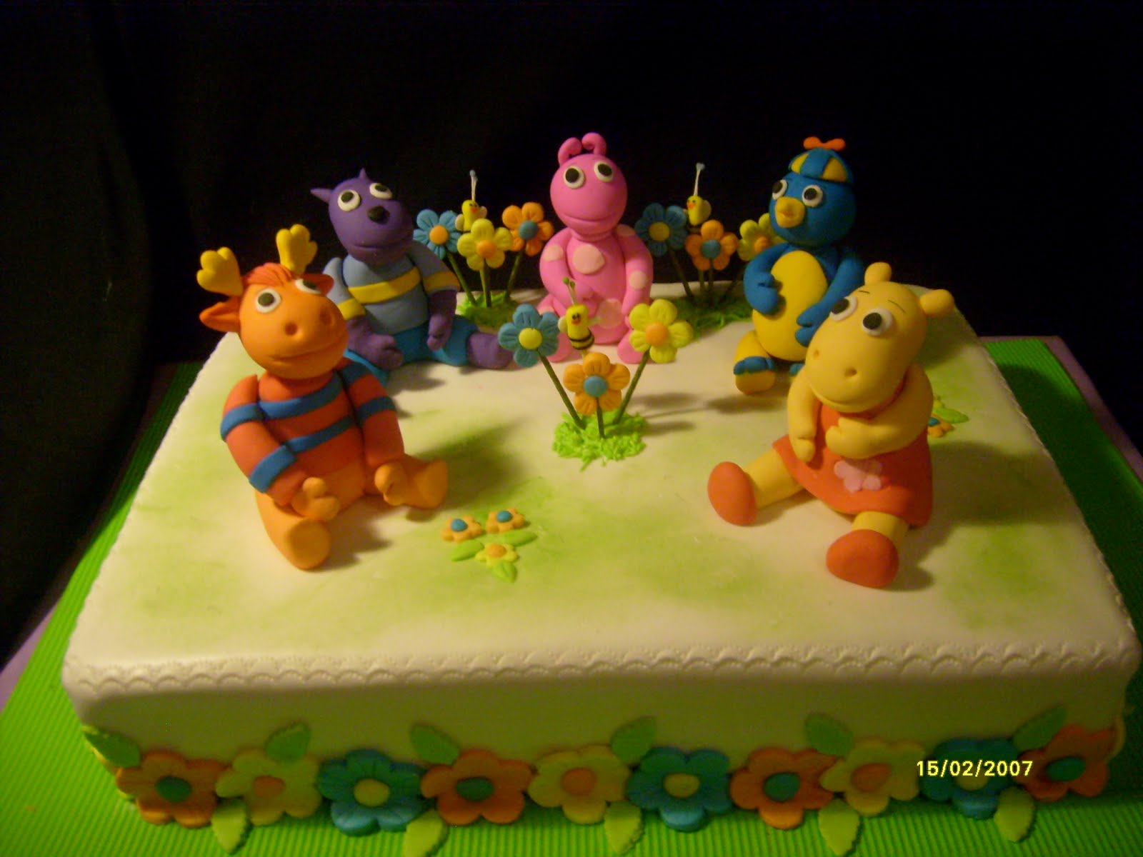 Modelos de tortas de los Backyardigans - Imagui