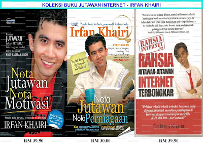 Beli Buku Online: Buku Dr. Irfan Khairi - Jutawan Internet