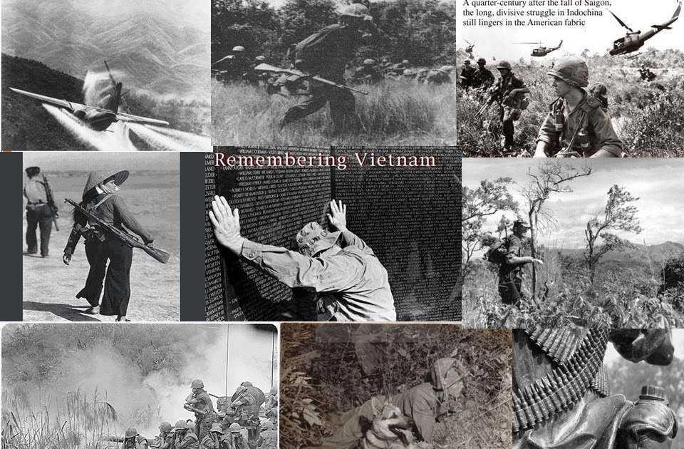the vietnam war project: vietnam war collage