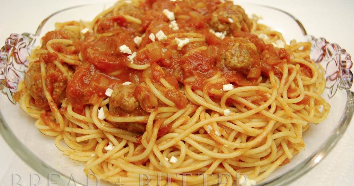 Bread + Butter: Spaghetti