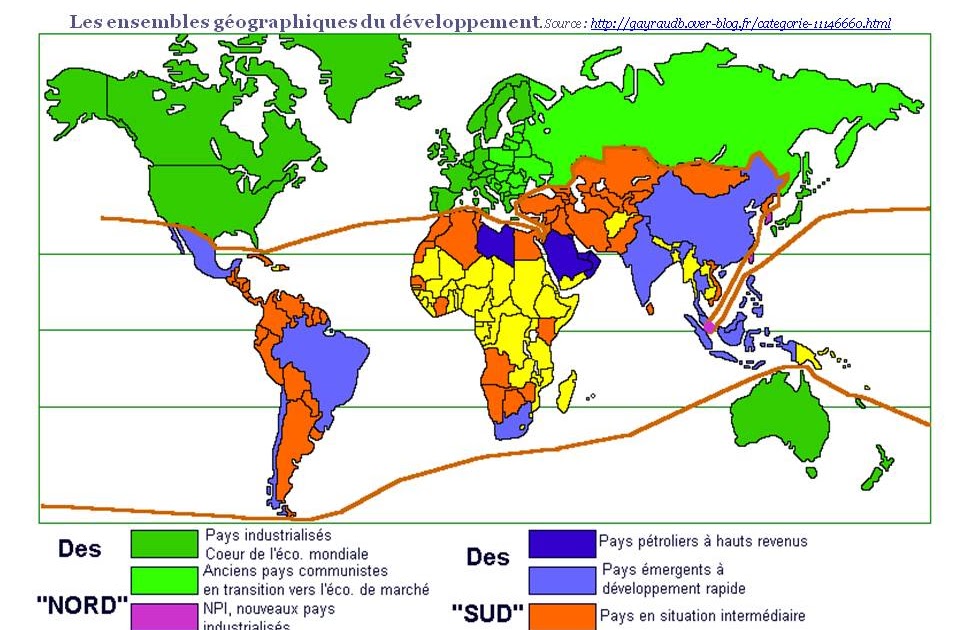 Géocaps: La diversité du monde en développement