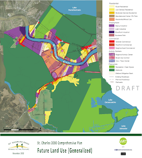 St Charles 2030: Bridge to the Future: Future Land Use Map