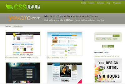 "CSS Manía" Web de páginas con estilo CSS | Belitadesign
