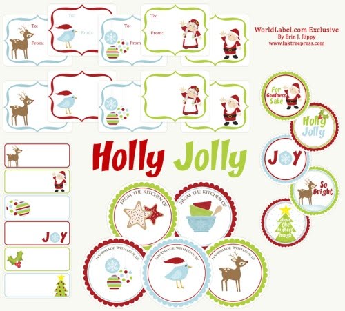 Frugal Freebies: Free Christmas Printable Labels (ALL)