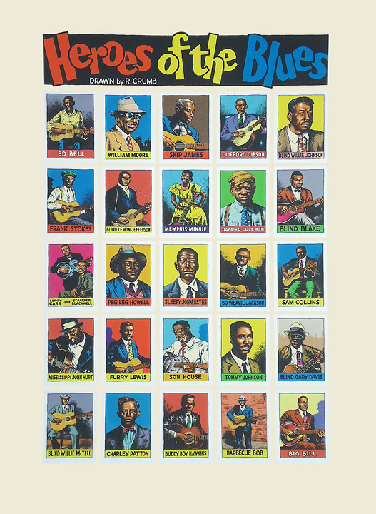 art of the beautiful-grotesque: Robert Crumb Blues art of the beautiful-grotesque: Robert Crumb Blues
