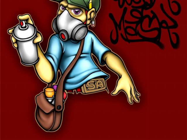 Graffitis de muñecos - Imagui