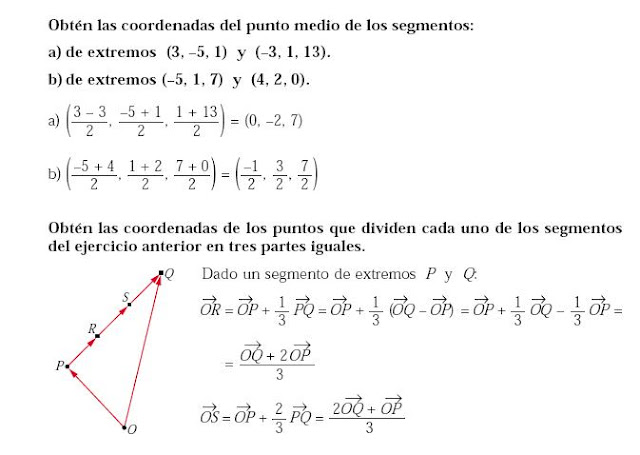 Hozgarganta Bachiller: Coordenadas del punto medio de un segmento: Hozgarganta Bachiller: Coordenadas del punto medio de un segmento: