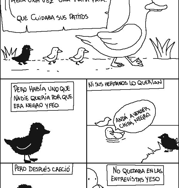 Las historietas: Patito Feo