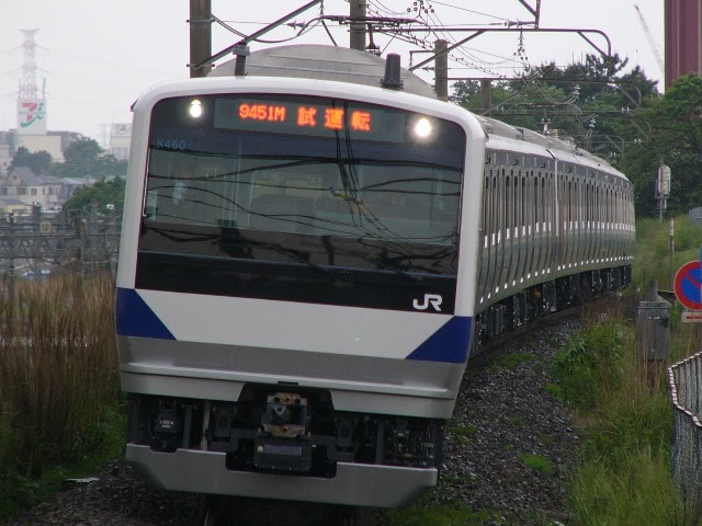 E501.net : E531系K410・K460編成 新造回送